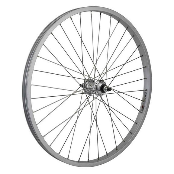 Wheel Master 24in Black Alloy BMX Rear Wheel Weinmann AS7X Rim 3/8 Bolt ...