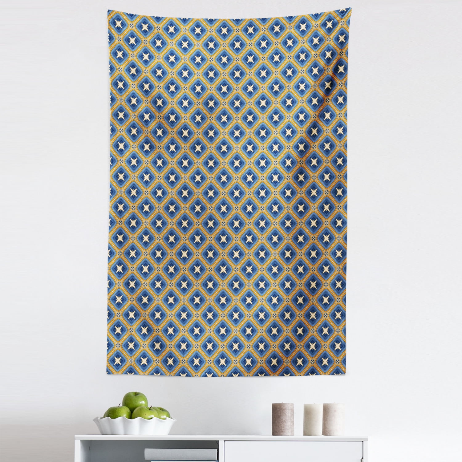 Ethnic Tapestry, Bicolour Design Persian Folkloric Culture with ...