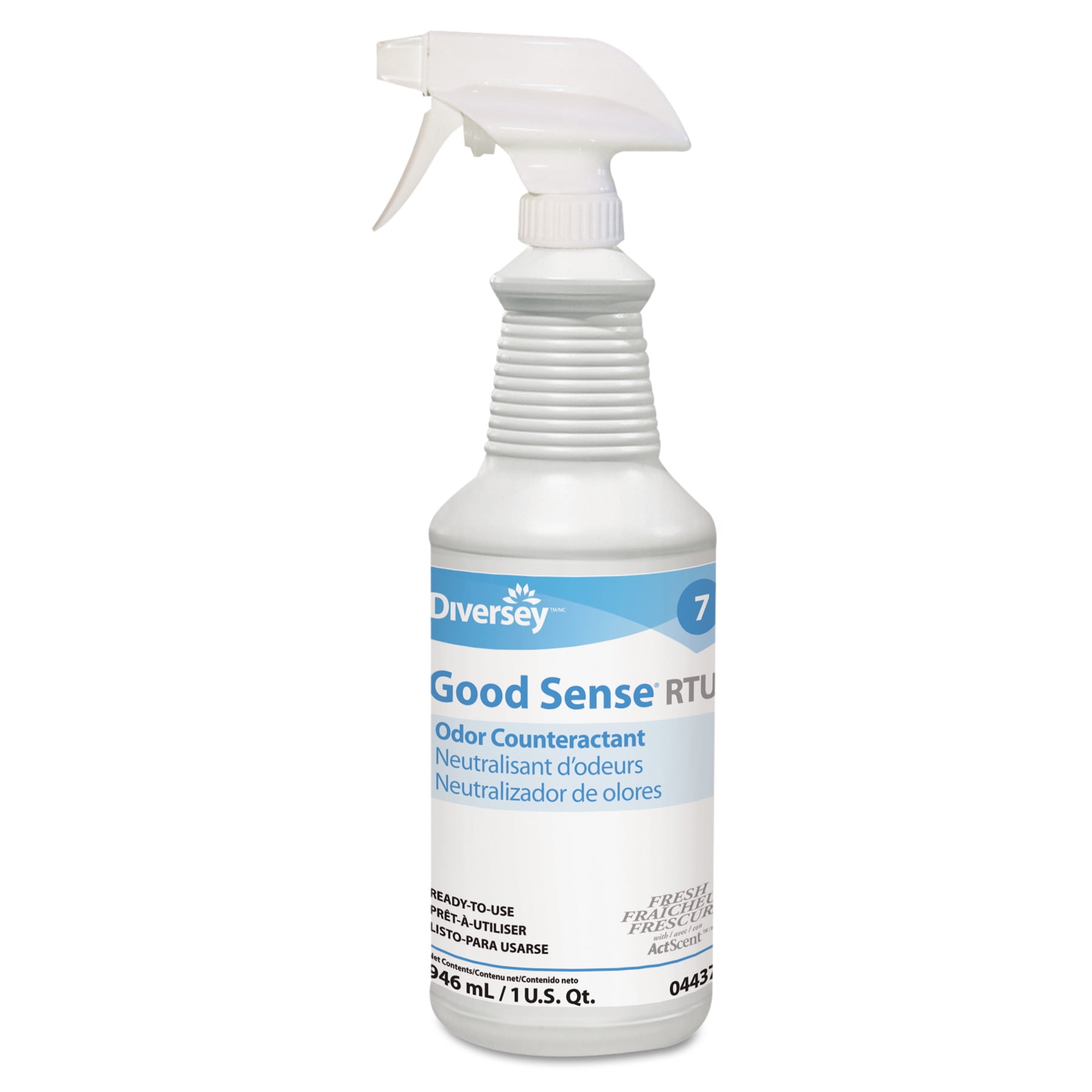 Diversey Good Sense RTU Liquid Odor Counteractant, Fresh Scent, 32oz ...