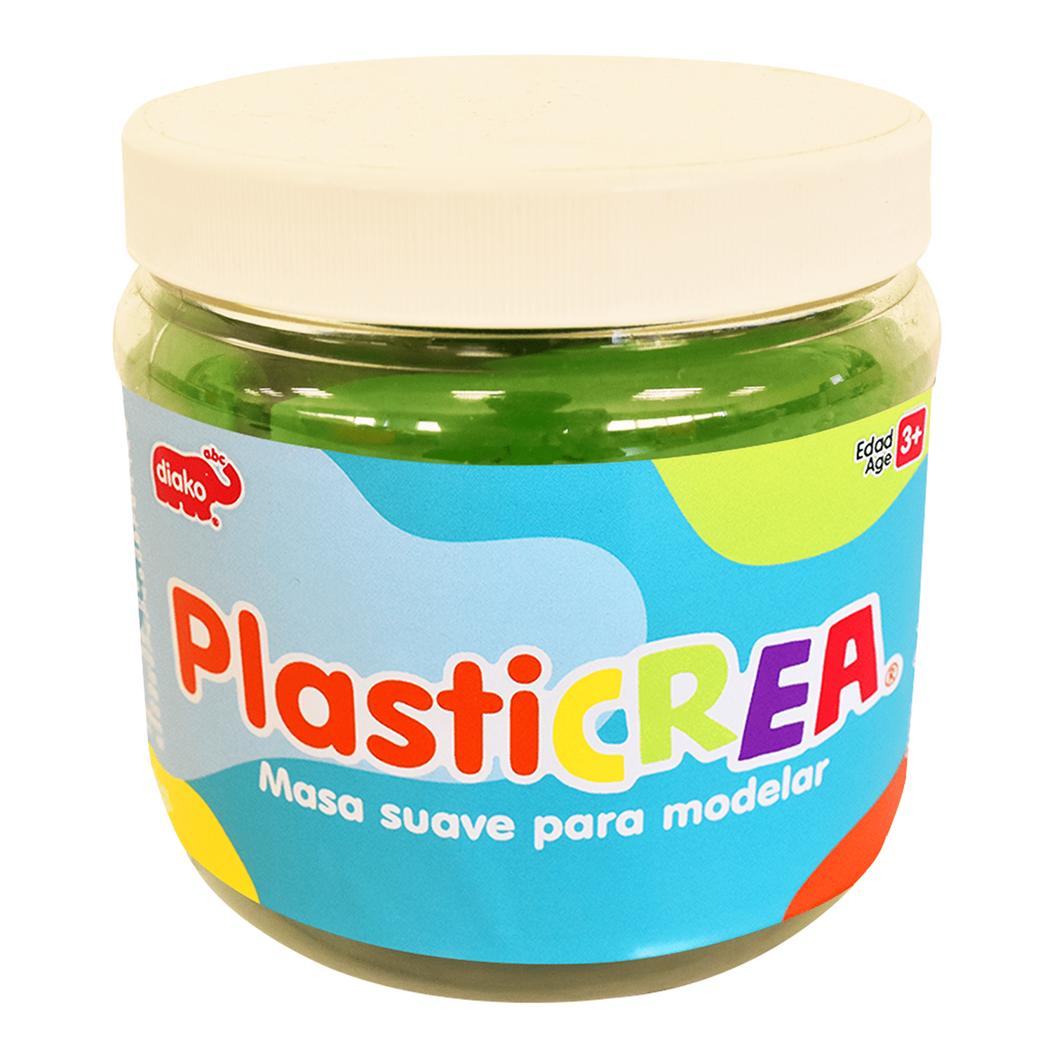 Masa suave para Modelar DIAKO 1 Kg Verde plastilina | Walmart en línea