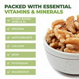 Beyond Nature Organic Raw Walnuts – Unsalted 3 Pound (48 oz) Vacuum ...