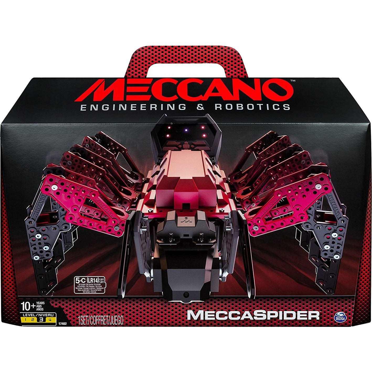SPIN MASTER 6037618 SPIN MASTER MECCANO MECCASPIDER - Walmart.com