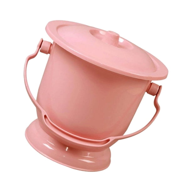 Guardoinrt Chamber Pot with Lid Bedpan Women Urinal Spittoon Adults ...