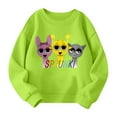 bbyeadc Girls Sprunki Sweatshirt Soft Casual Pullover Tops Long Sleeve ...