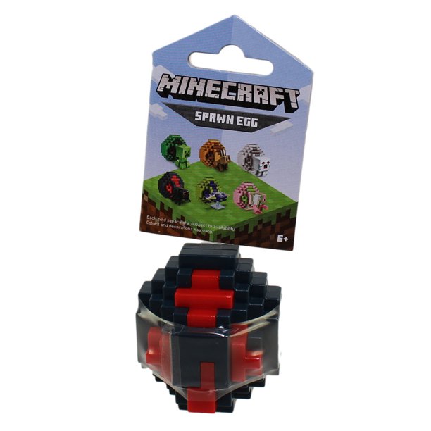 Mattel - Minecraft Spawn Egg with Mini Figure Inside S2 - CAVE SPIDER ...