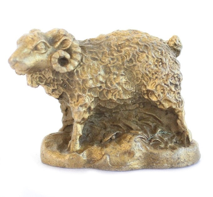Metal Sheep Statue - Walmart.com