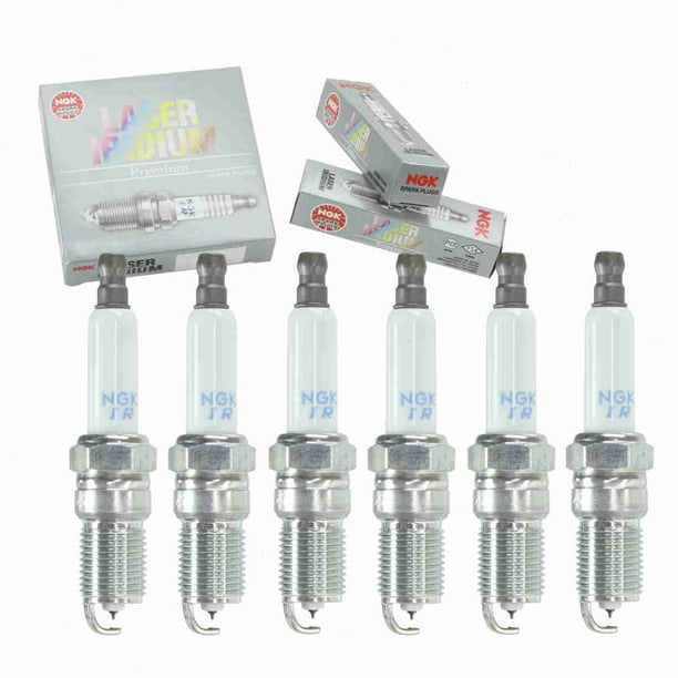 6 pc NGK 5599 Laser Iridium Spark Plugs for 12561454 12568387 12578277 ...