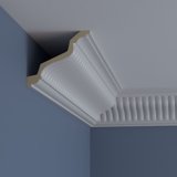 4 5/8"H x 5 3/8"P x 6 7/8"F x 94 1/2"L Carrillo Medium Crown Moulding ...