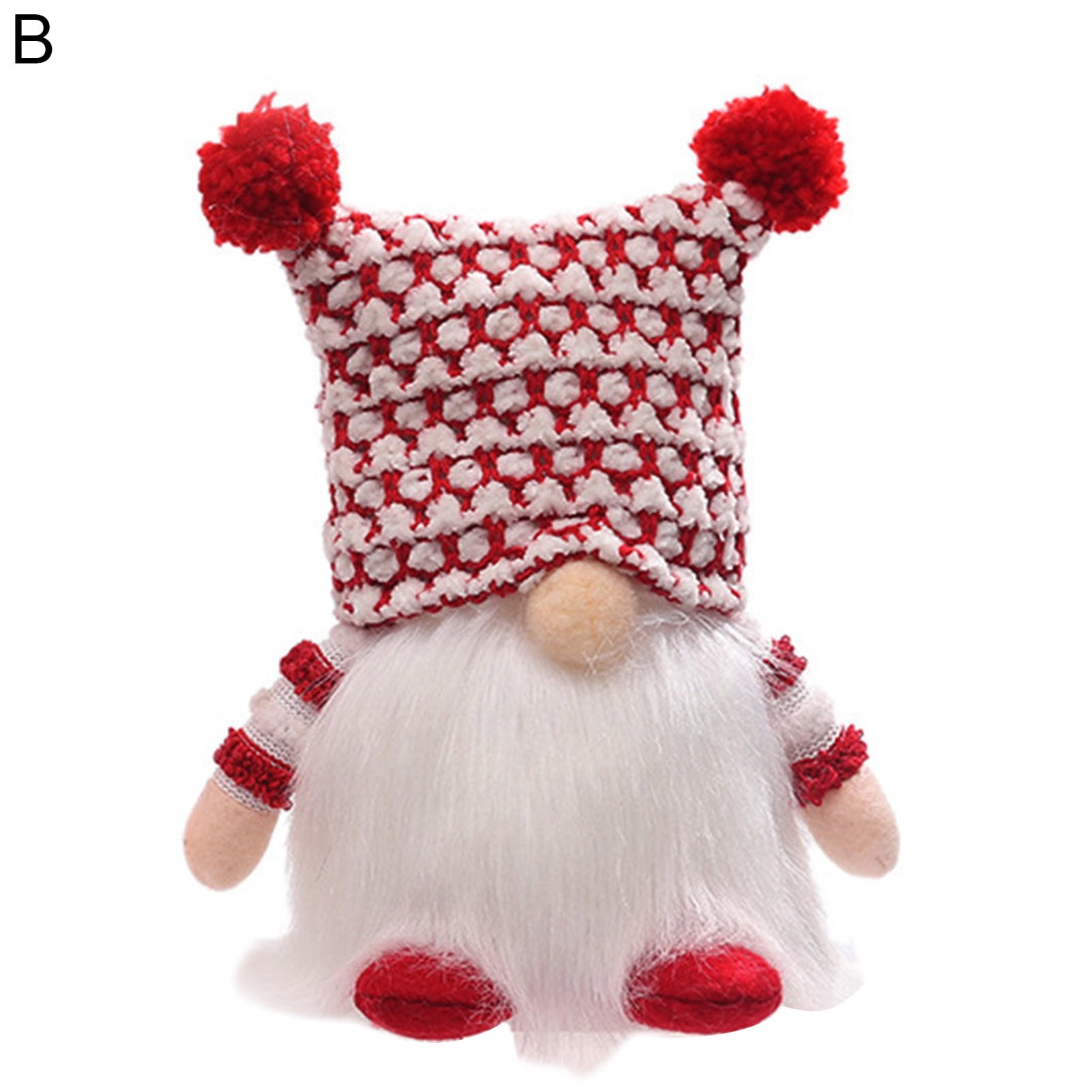 Faceless Doll White Beard Nordic Style Heart Featured LED Ghost ...