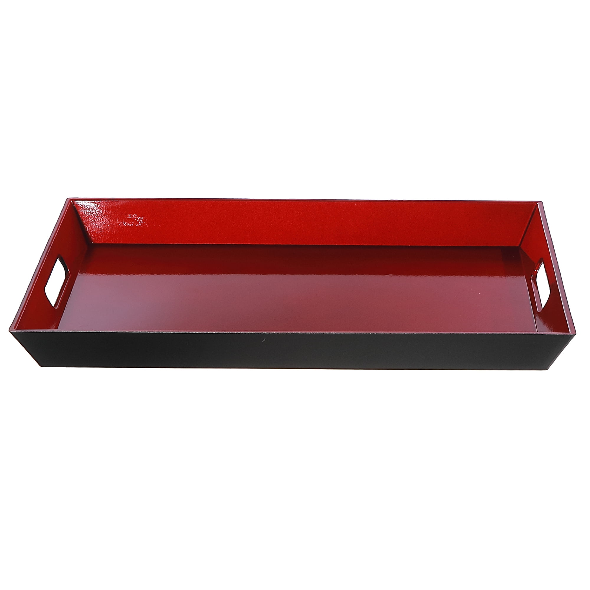 Click here for Ih Casadécor Rect. Serving Tray With Handle (Red) prices