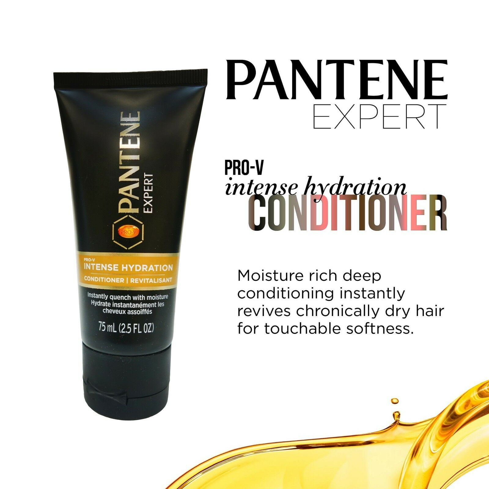 Pantene Expert Pro-V Intense Hydration Conditioner 2.5 fl oz - Walmart.com