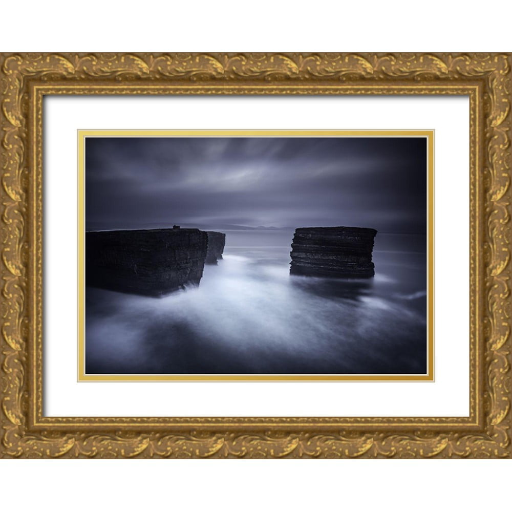 Kelly, Graham 32x23 Gold Ornate Wood Framed with Double Matting Museum ...