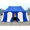 Medieval Round pavilion tent 3m White-emerald green waterproof camping ...
