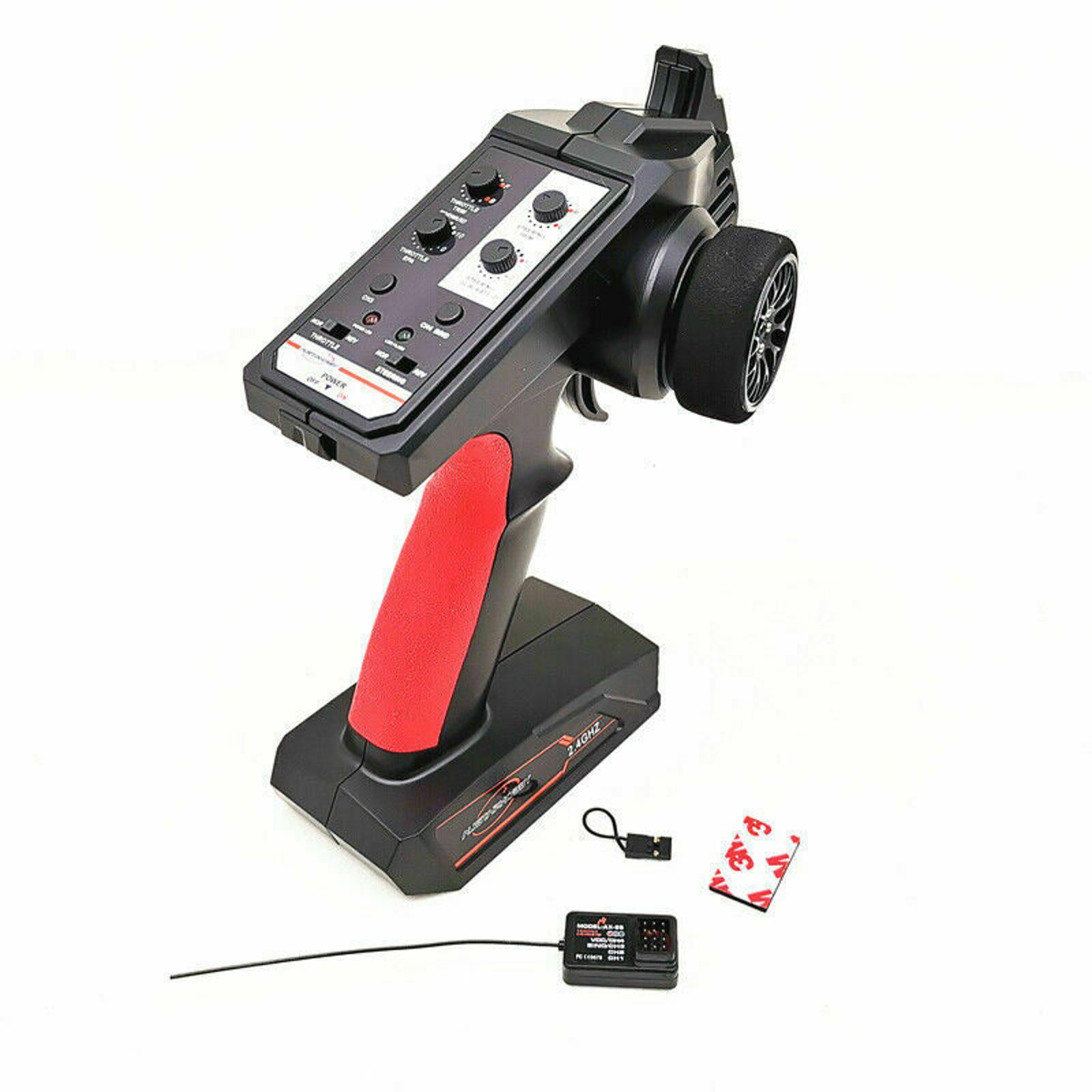 High Sensitivity 4CH 2.4GHz RC Car Transmitter & Receiver Set for ...
