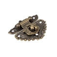 Uxcell Wood Case Chest Box Rectangle Clasp Closure Hasp Latches Bronze ...