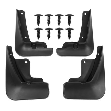 Unique Bargains 1 Set Front Rear Mudguards Mud Flap Protection Fender ...