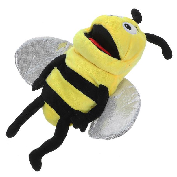 Plush Bee Hand Puppet for Storytelling Interactive Fun | Walmart en línea