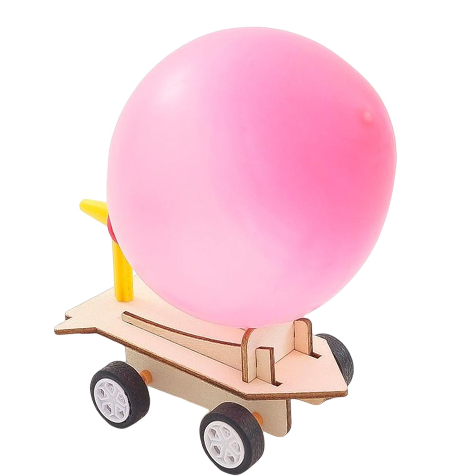 DIY Balloon Car Building Toy Science Lab Experiments Stem Project ...