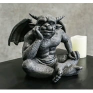 Ebros Gift Large Cathedral Guardian Crouching Winged Gargoyle Statue 12 ...