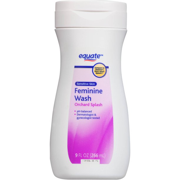 Equate Sensitive Skin Feminine Wash, Orchard Splash, 9 oz - Walmart.com