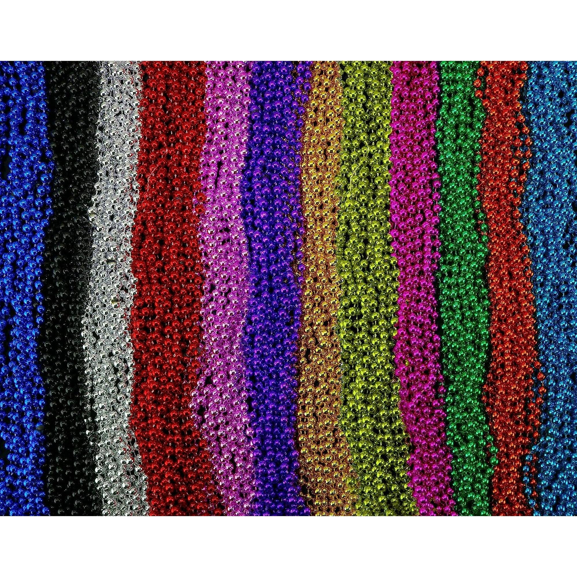 Click here for Ld Seller Mardi Gras Beads Necklaces - Assorted Co... prices