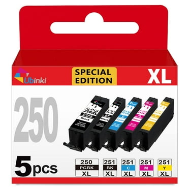 L-ink Compatible Canon PGI-250XL / CLI-251XL Ink Cartridge Set (BK x2 ...