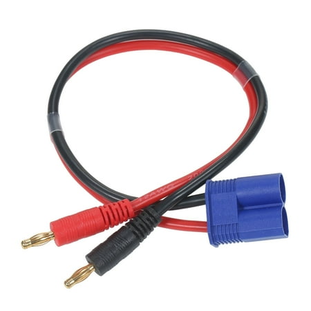 ikayaa QM182 Cable Power Adapter Cable EC8 Male to 4mm Banana Plug ...