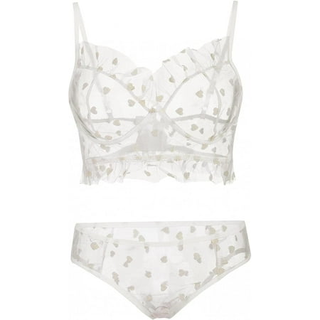 Sexy See Through Babydoll Lingerie Set for Women Sex, Sheer Mesh Teddy ...