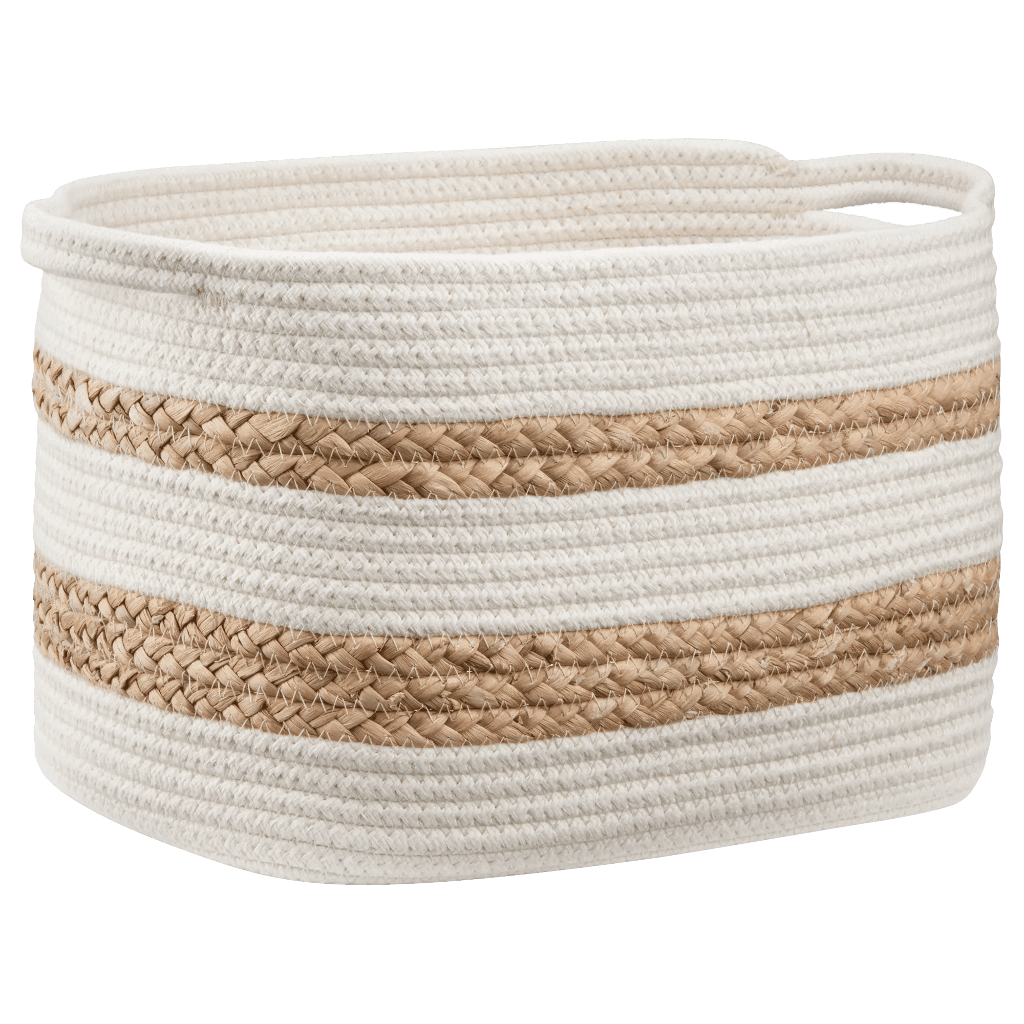 Click here for Bouclair Off White Water Hyacinth Basket Small S prices