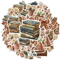 35pcs-50pcs Vintage Stationery Stickers Retro Kids Stickers Floral ...