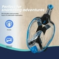 Phantom Aquatics Voda Full Face Snorkel Mask with Dry Top 180 Degree ...