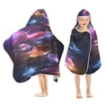 BZSMCE Bath Towels Soft Hooded Beach Towel In Beautiful Glowing ...