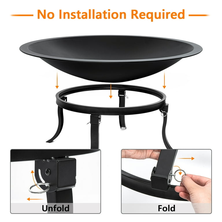 Sunnydaze Outdoor Fire Pit Bowl Replacement For DIY Or, 55% OFF