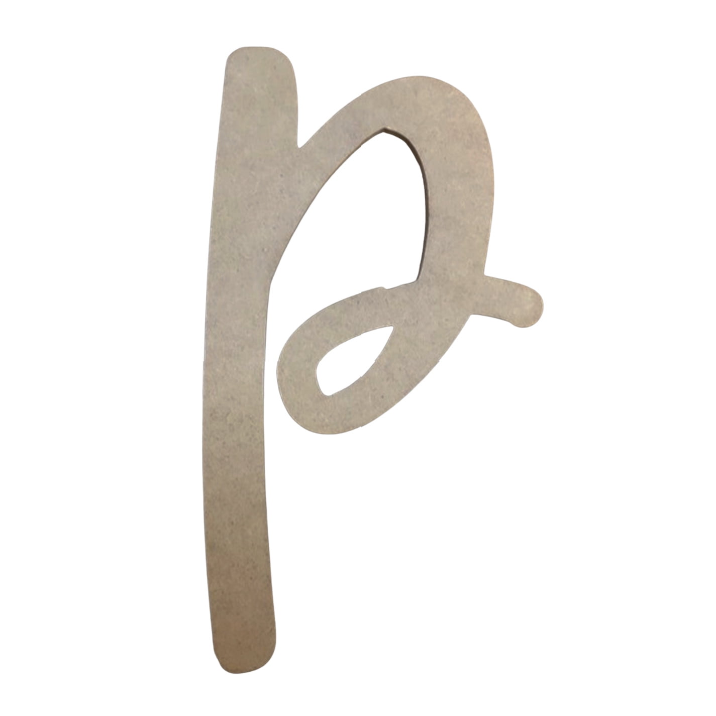Wooden Letter Unfinished, Colleen Font, Craft Cutout - Walmart.com