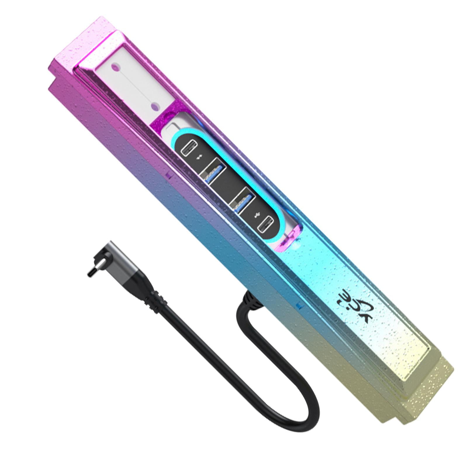 Car USB Hub | Fast Charging USB Hub With LED Lighting | Docking Station ...