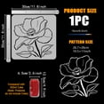 1 pc PET Hollow Out Drawing Painting Stencils for DIY Scrapbook Photo ...