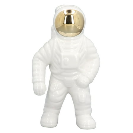Ceramic Space Man Astronaut Figure Statue Modern Space Man Vase ...