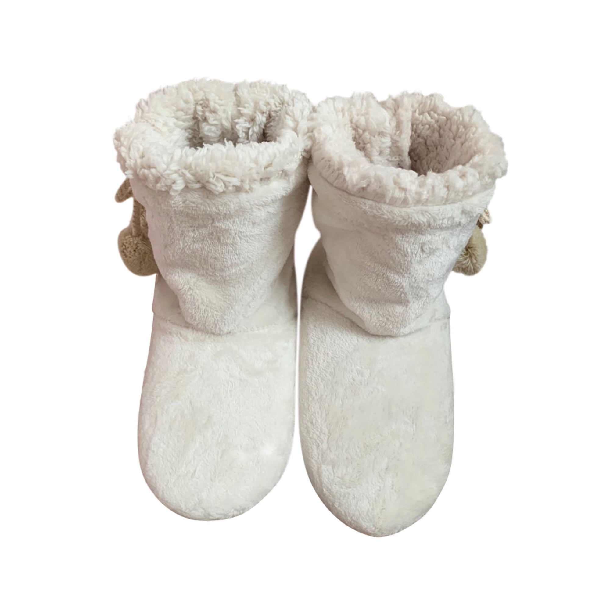 Click here for Ukap Ladies Boot Slipper Memory Foam Warm Shoes Pl... prices