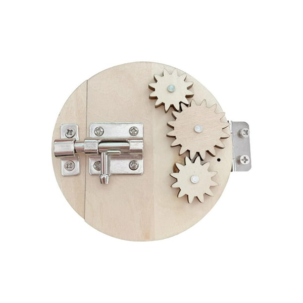 Wood Busy Board Games DIY Accessory Teaching Aids Early Education Toys ...