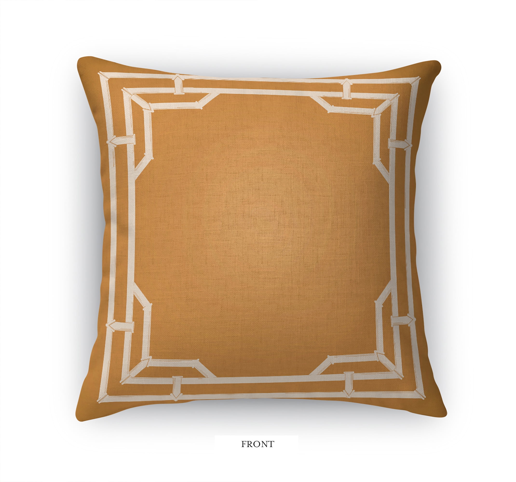 Hampton Bamboo Light Brown Accent Pillow by Kavka Designs - Walmart.com