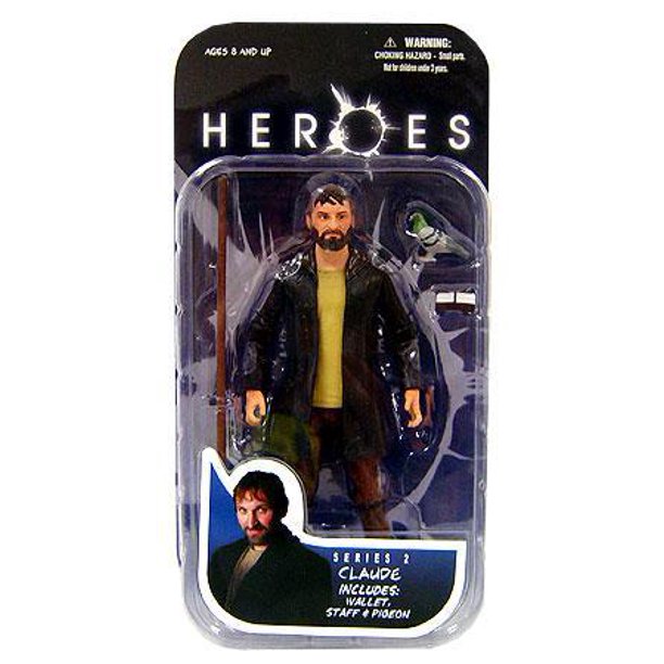 Heroes Series 2 Claude Action Figure - Walmart.com