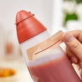 Squeeze Bottle, Condiment Squeezing Bottles 17 Ounces,With Flip Top Cap ...