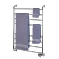 Warmrails Kensington Wall Mount Towel Warmer, Nickel, 39.5-Inch Height ...