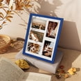 11x14 Collage Picture Frame, Displays 5Pcs 4x6 Pictures with Mat or 1Pc ...
