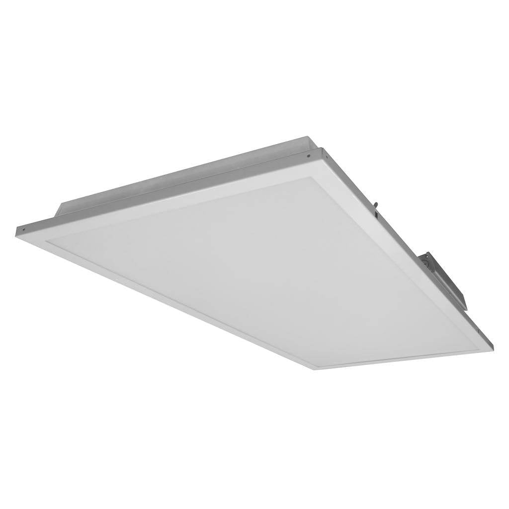 NICOR 2' x 4' Dimmable LED Ceiling Troffer with Preinstalled Driver ...