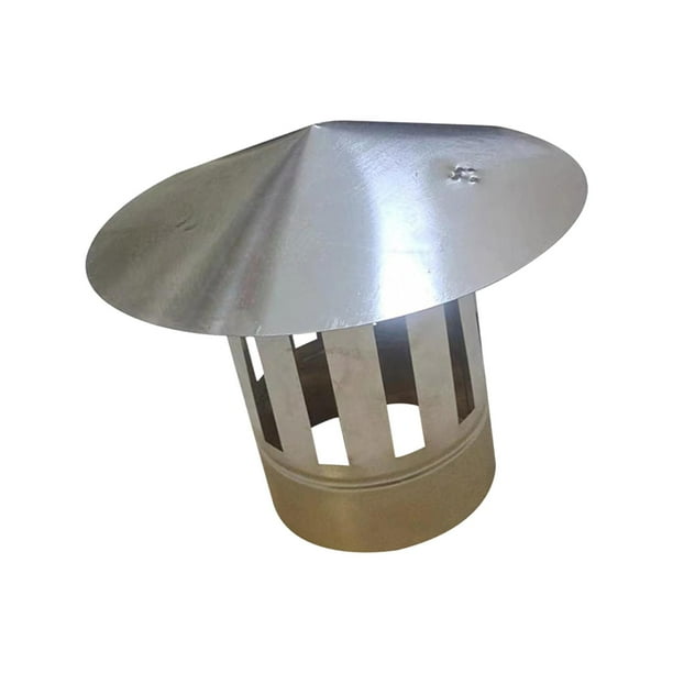 GROWTH TANK Chimney Cap Easy Install Stoves Pipe Topper for Wood Log ...