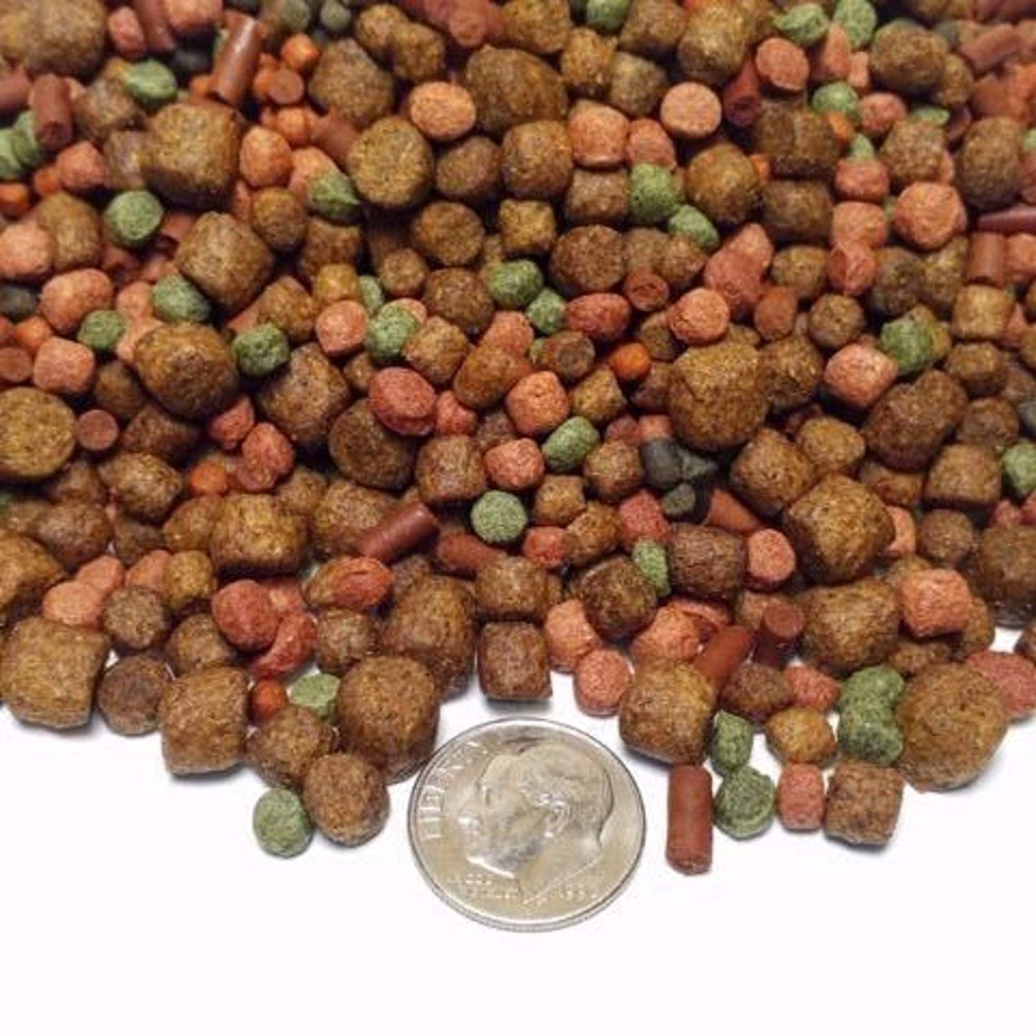 Aquatic Foods Floating & Sinking Small & Large Pellets - 1-lb…GB-490 ...