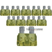 The Wires Zone ATC20 10 Pack Fuse ATC 20 Amp 20A Automotive - Walmart.com