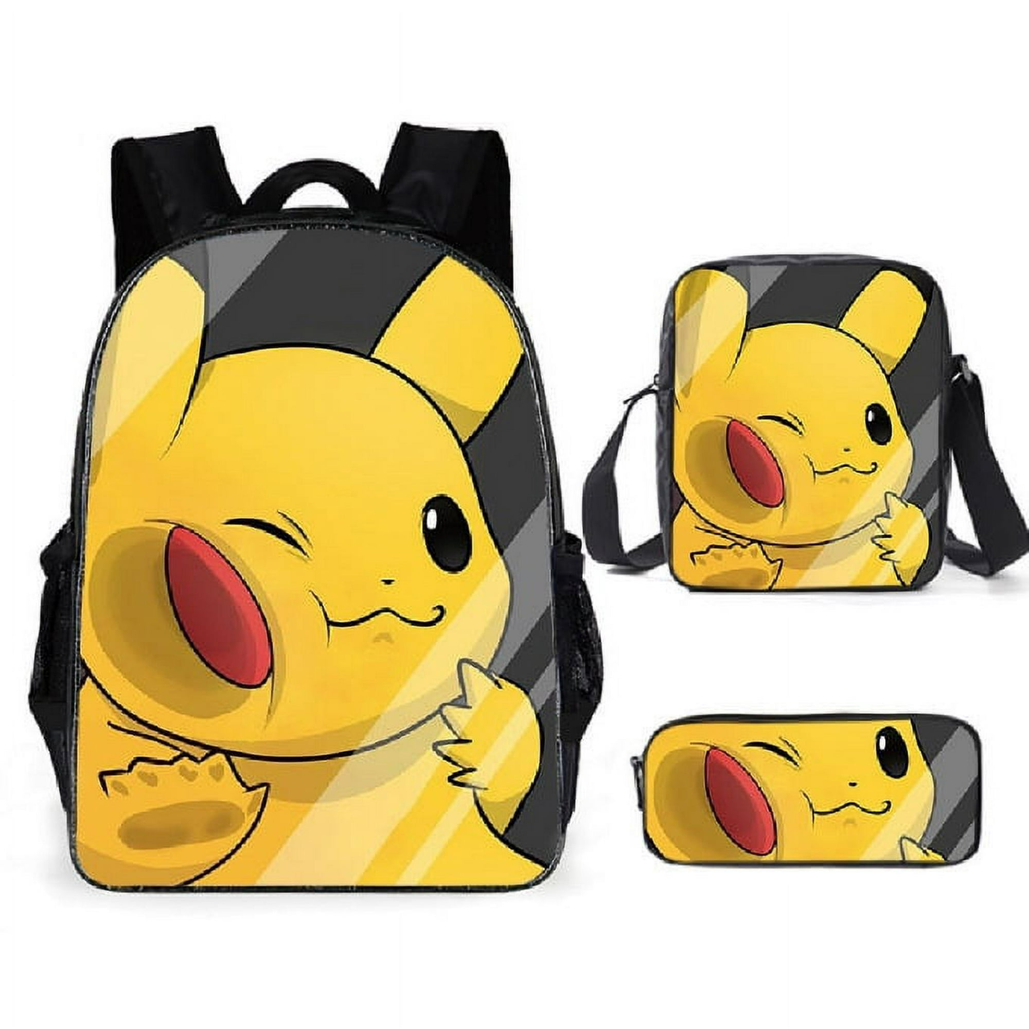 Click here for Black Pokémon Student Schoolbag Cartoon Backpack B... prices