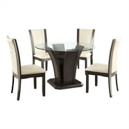 REYNOLDS 5 PIECE GAME TABLE SET IN RUSTIC MAHOGANY - Walmart.com